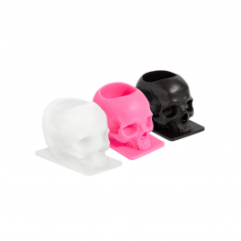 200 Stück Saferly Skull 16 mm Farbkappen - Killer Ink Tattoo