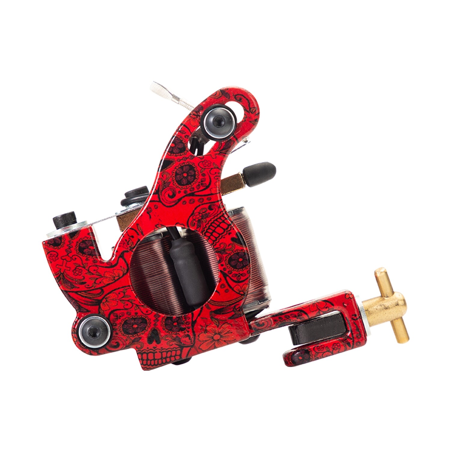 Micky Sharpz - MkIV Custom Telephone Dial Tattoo Machine - Blood Red ...